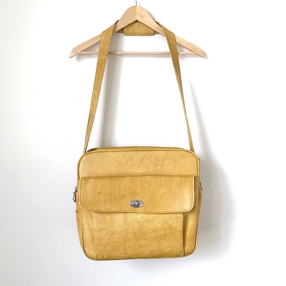Samsonite | Bags | Vintage Samsonite Profile Messenger Mustard Bag ...